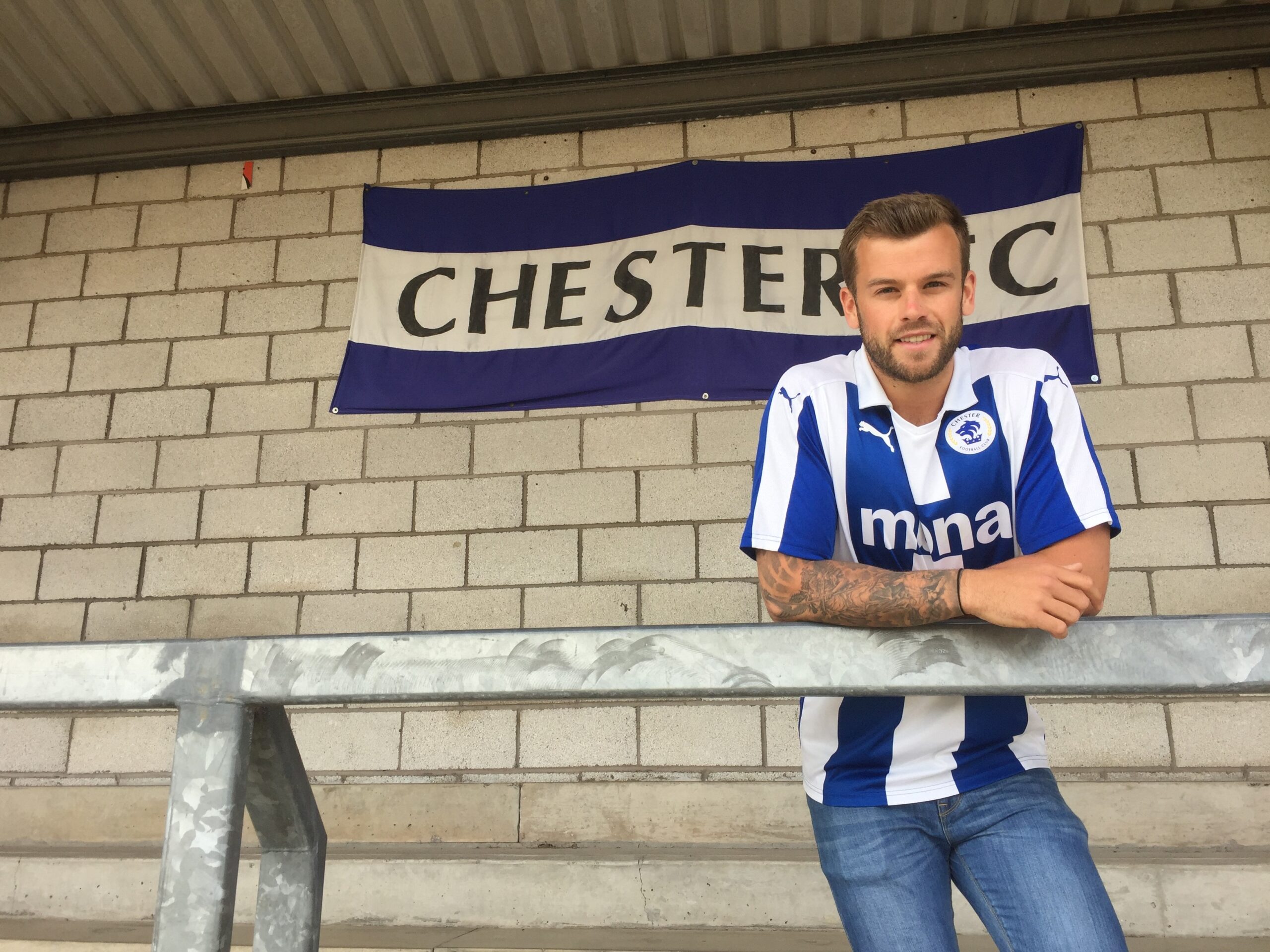 Chester FC sign Andy Halls - Chester Football Club