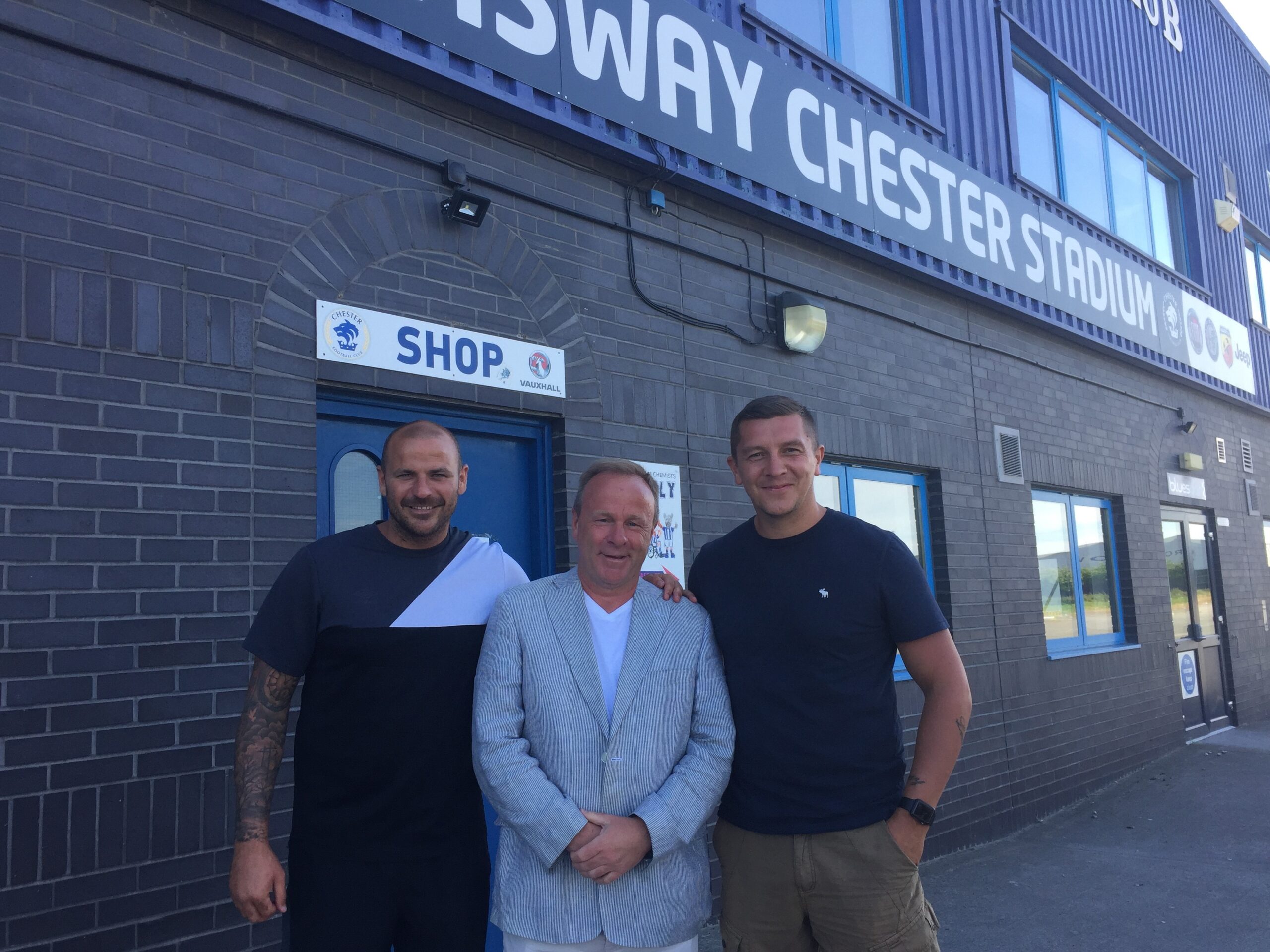 BACKROOM STAFF | Carl Garner and Neil Hart join Chester FC - Chester ...