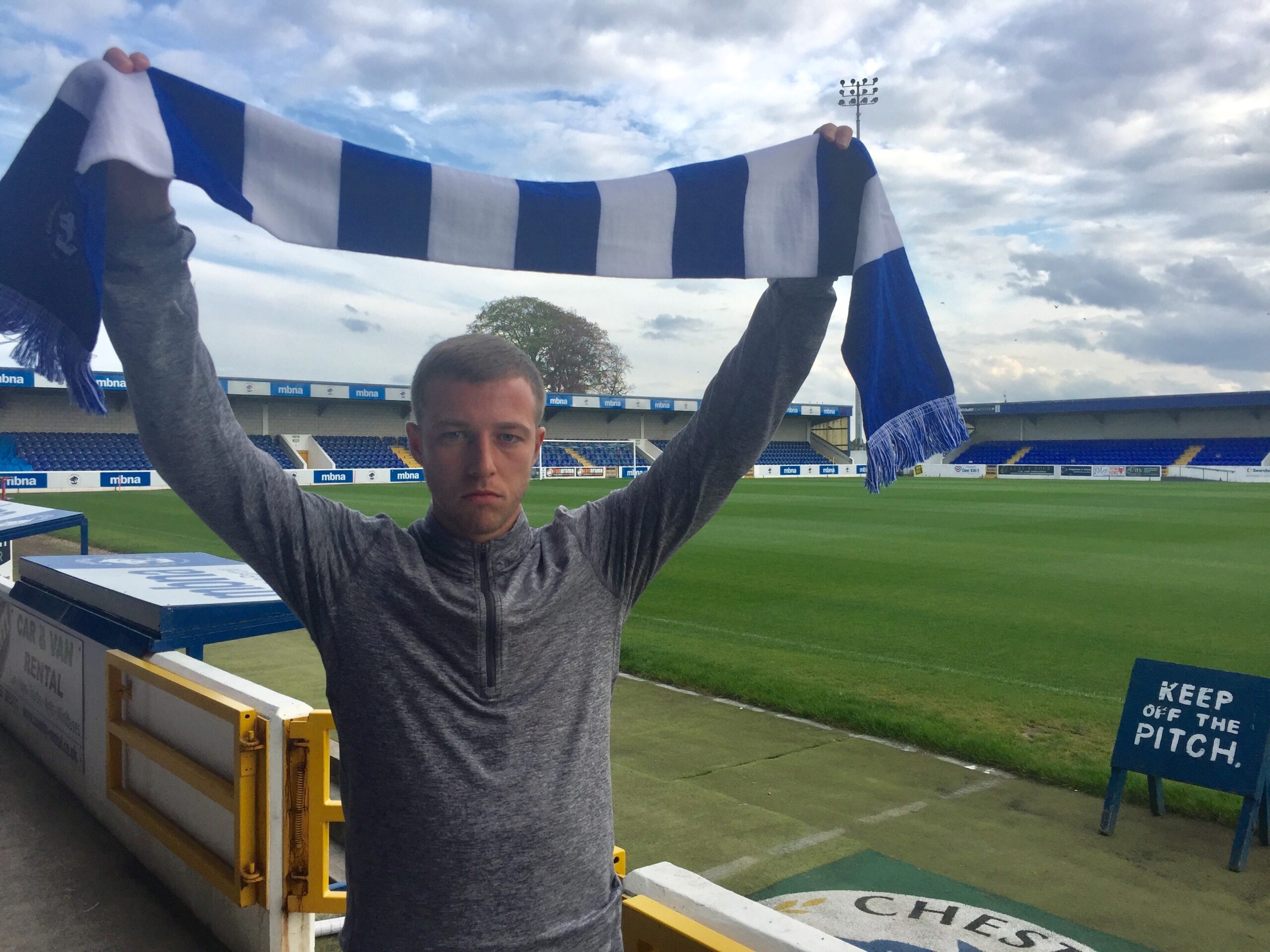 PLAYER INTERVIEW | Sean Miller delighted to be back - Chester Football Club