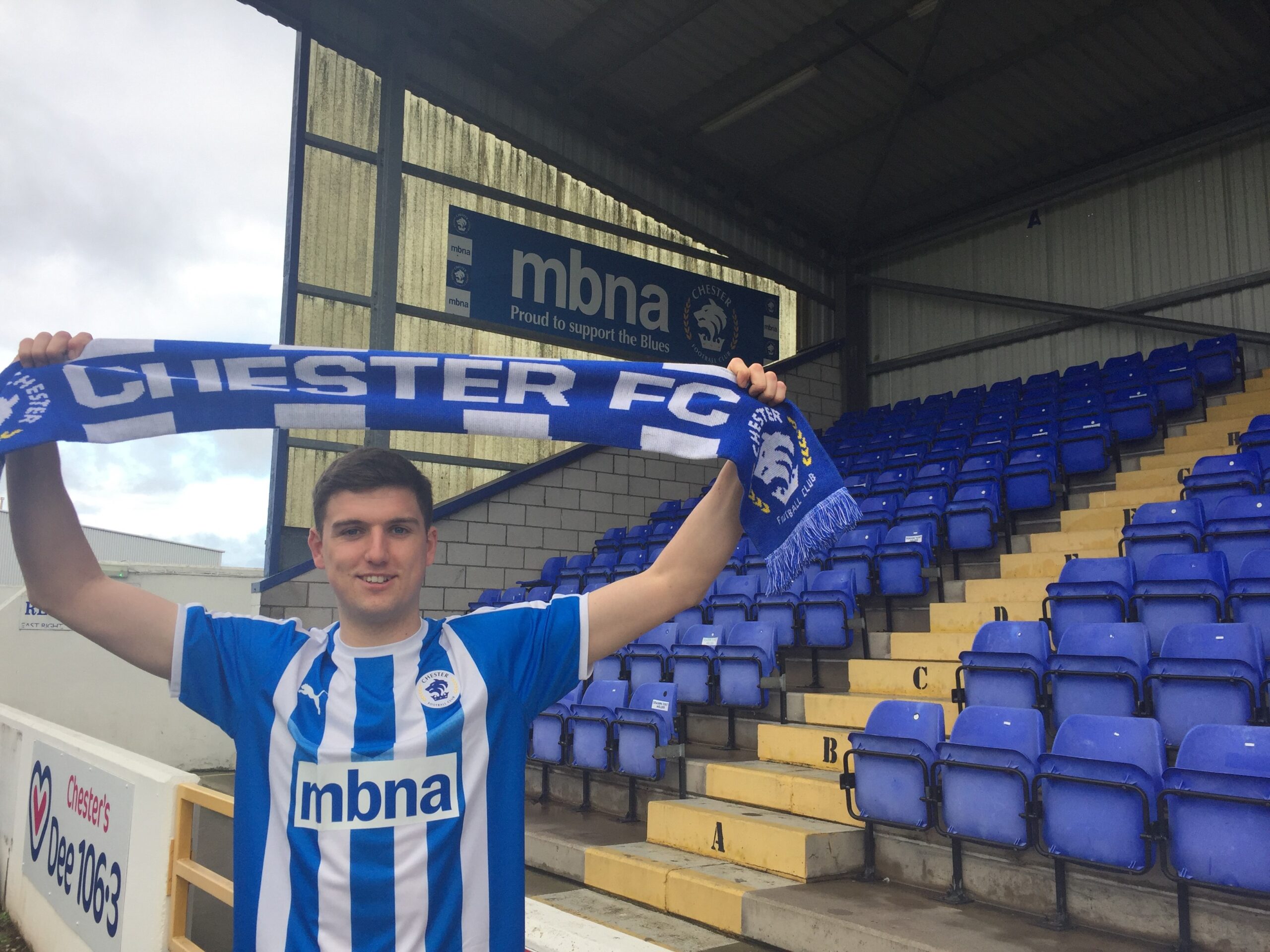 WATCH | Interview with new signing George Waring - Chester Football Club