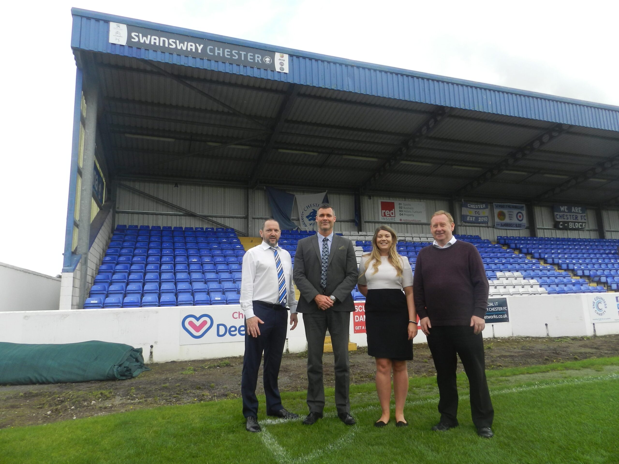 BREAKING | Swansway Chester Stand revealed! - Chester Football Club