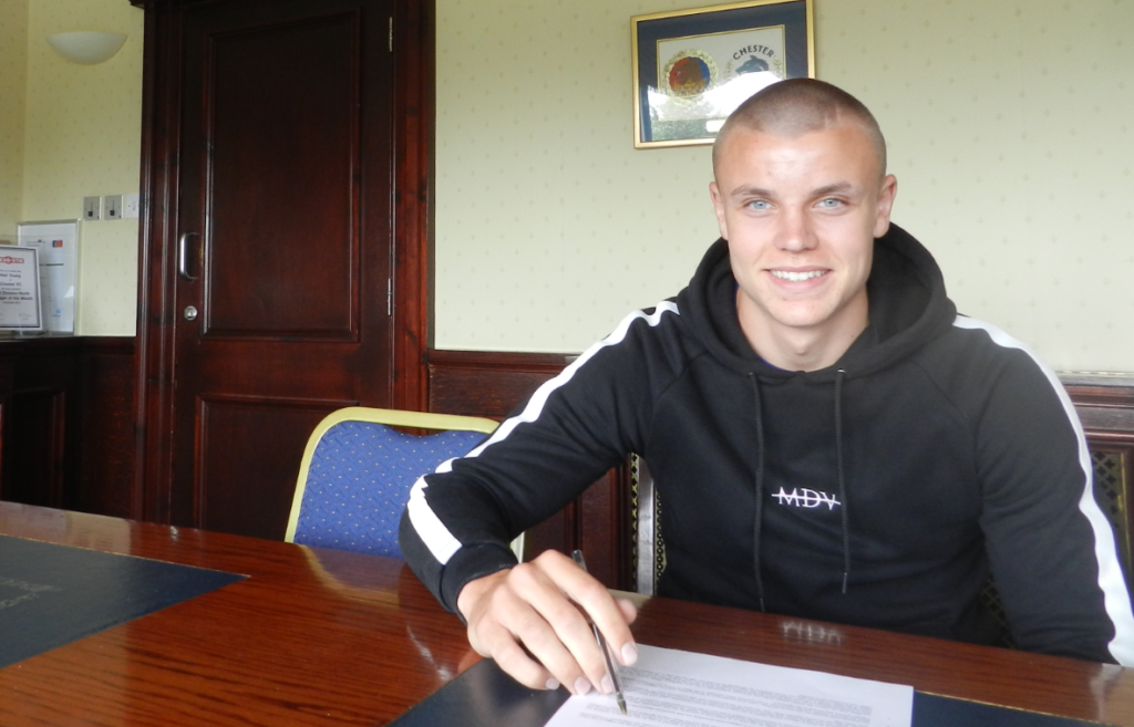 BREAKING | Will Goodwin signs senior deal at Chester FC - Chester ...