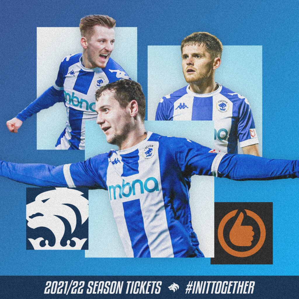 BREAKING | Season Ticket renewals available from Monday! - Chester ...