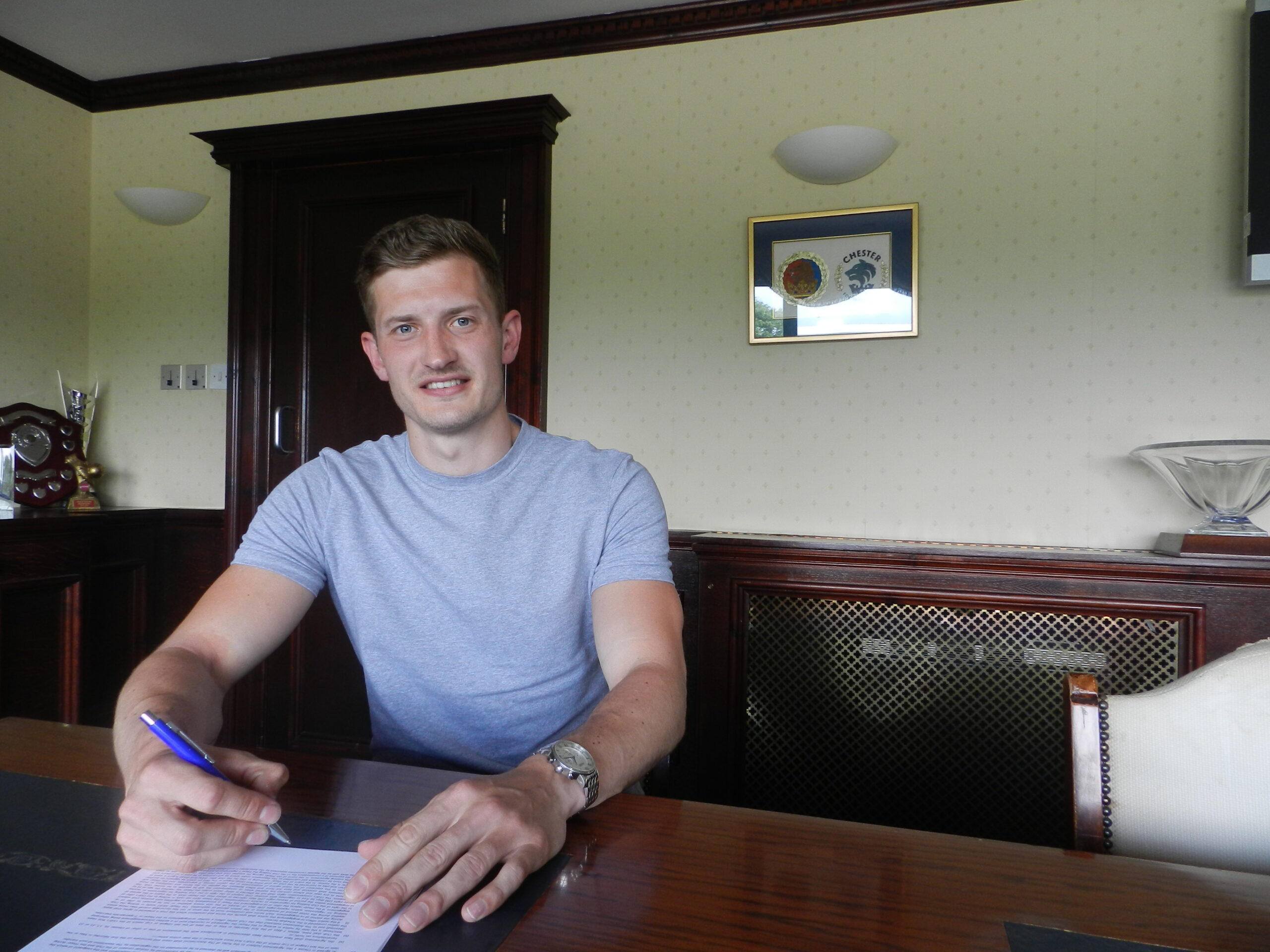 BREAKING | Defender Dan signs up with Chester FC! - Chester Football Club