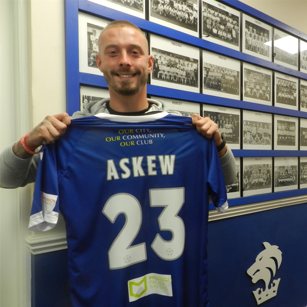 BREAKING | Josh Askew returns to Chester FC! - Chester Football Club