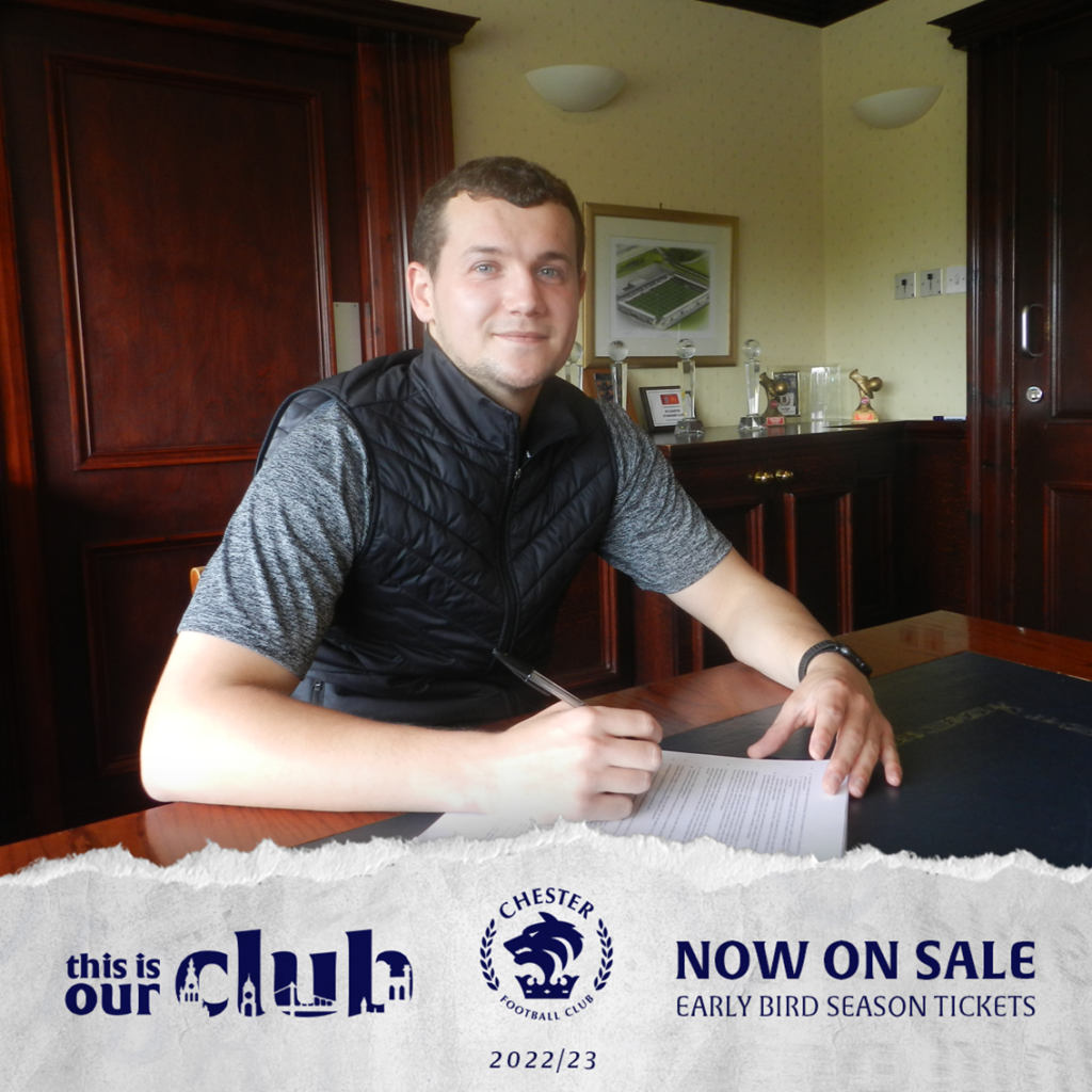 BREAKING | Anthony Dudley extends stay with Chester FC - Chester ...