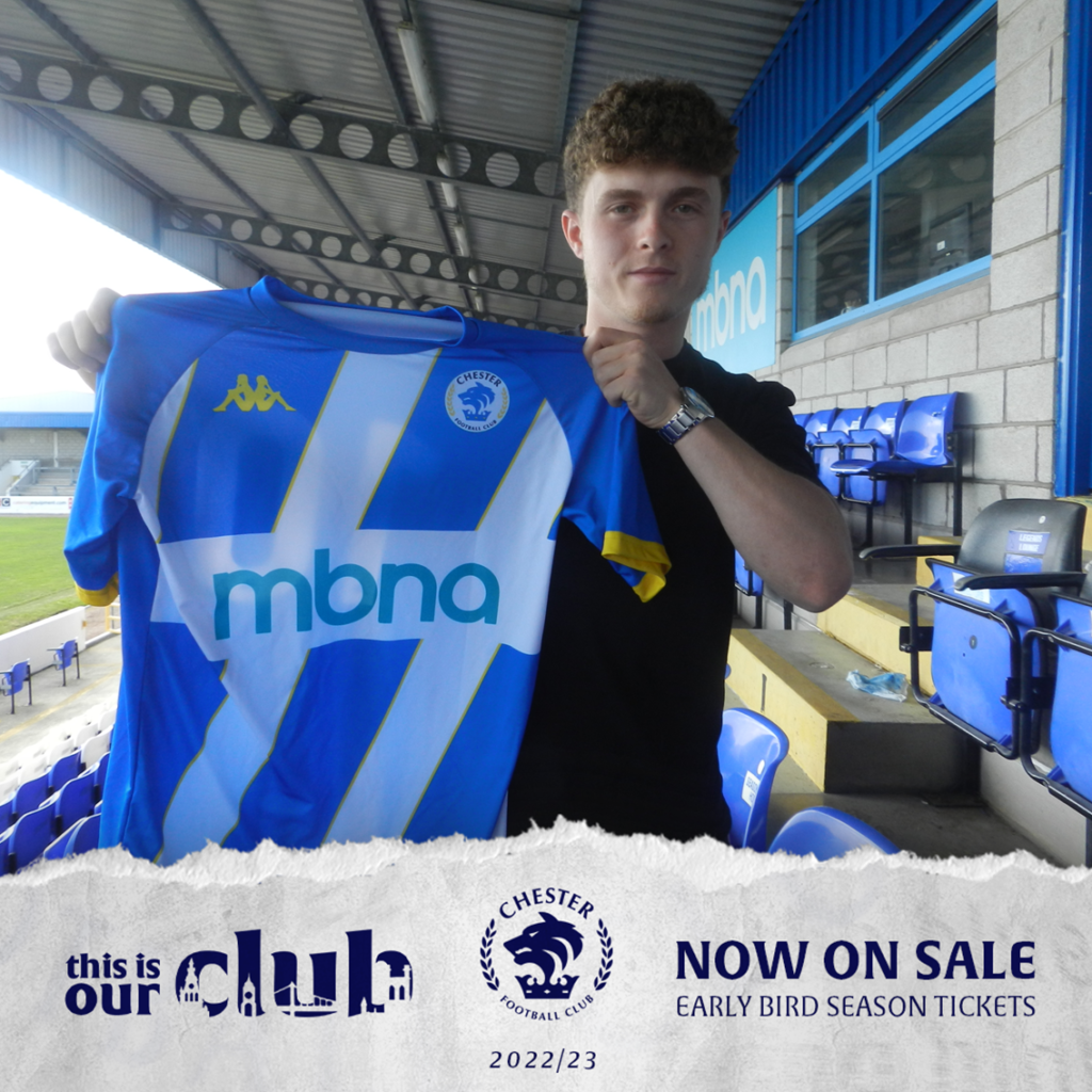 BREAKING | Welcome back to Chester FC, Iwan Murray! - Chester Football Club