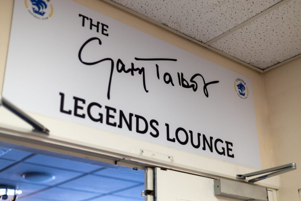 LEGENDS LOUNGE | Hospitality available for King's Lynn game! - Chester ...