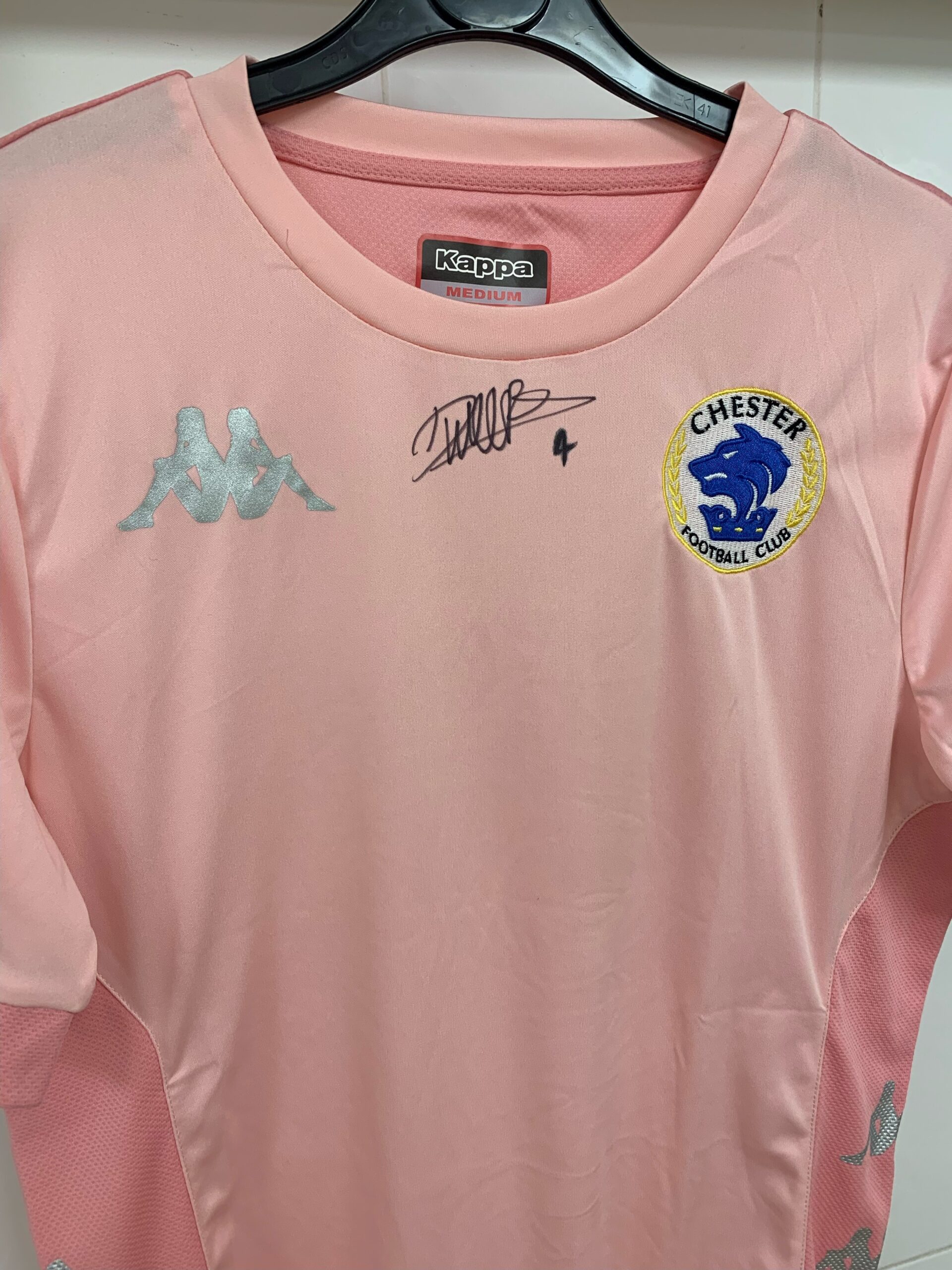 NEWS | Pink Kappa training shirts now available on eBay! - Chester ...