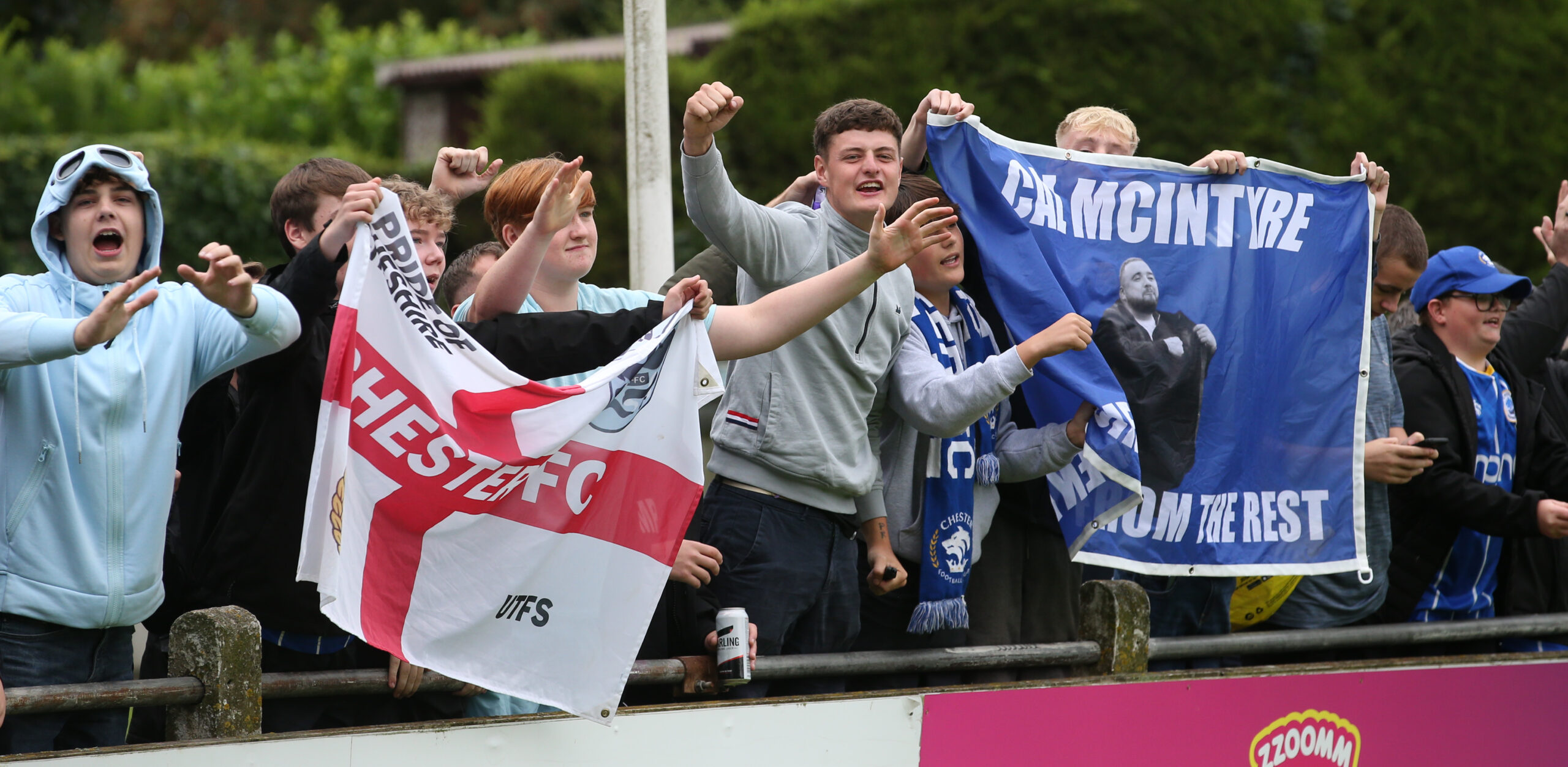 First Team Squad make Cestrians 1885 donation! - Chester Football Club