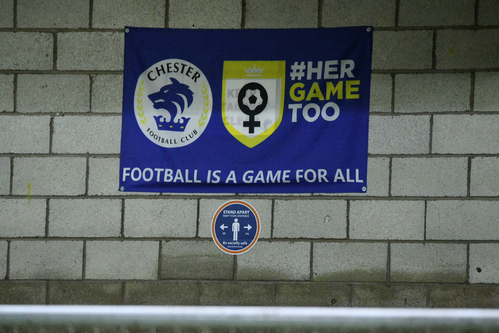 Saturday's game is Her Game Too focus fixture! - Chester Football Club