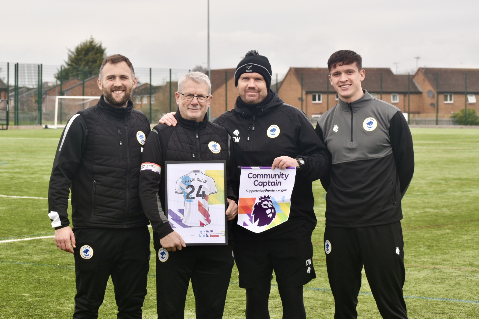 Mike McLoughlin selected as Community Captain! - Chester Football Club