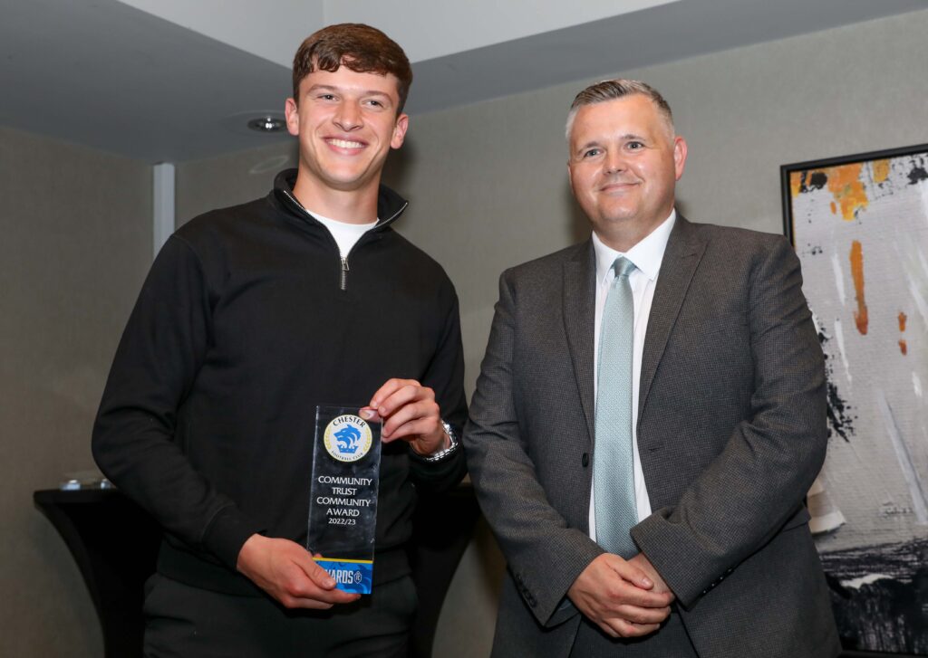 Harrison Burke reaches 100 Chester FC appearances! - Chester Football Club