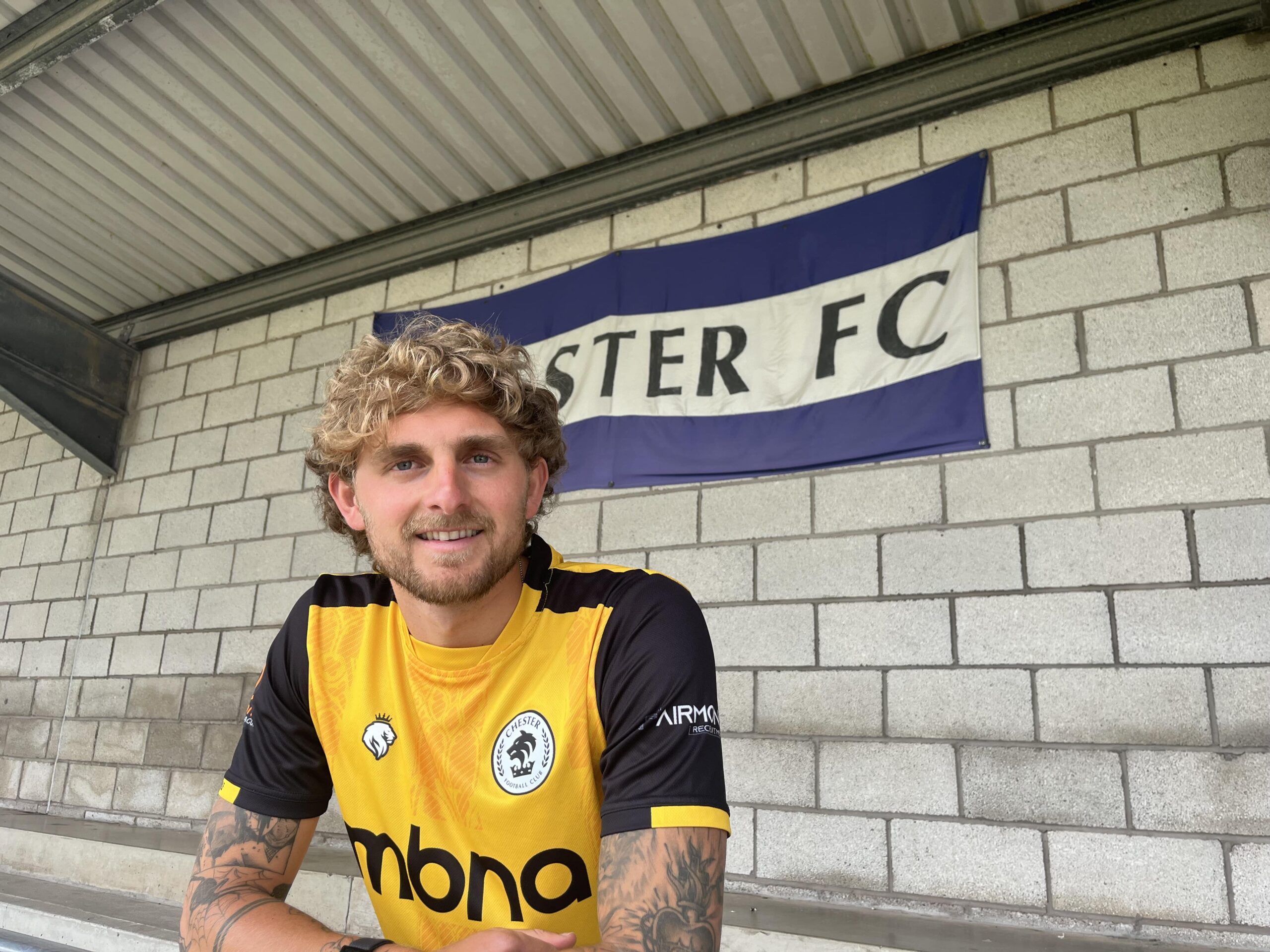 Jack Bainbridge signs for Chester FC! - Chester Football Club