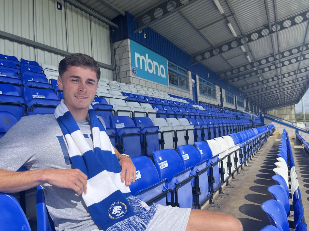 Blues swoop to sign forward Dan Turner! - Chester Football Club