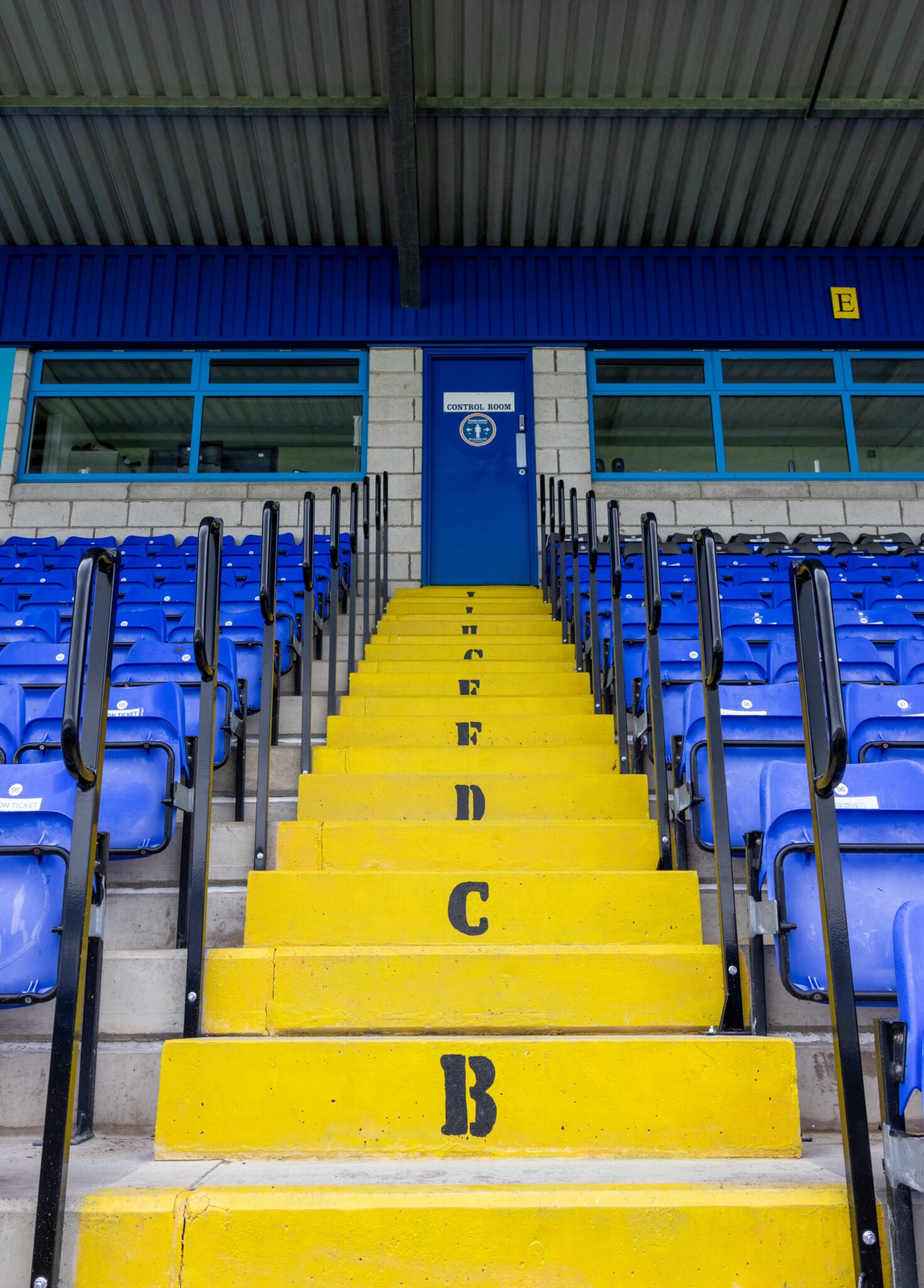 Handrails installed at The Deva Stadium! - Chester Football Club