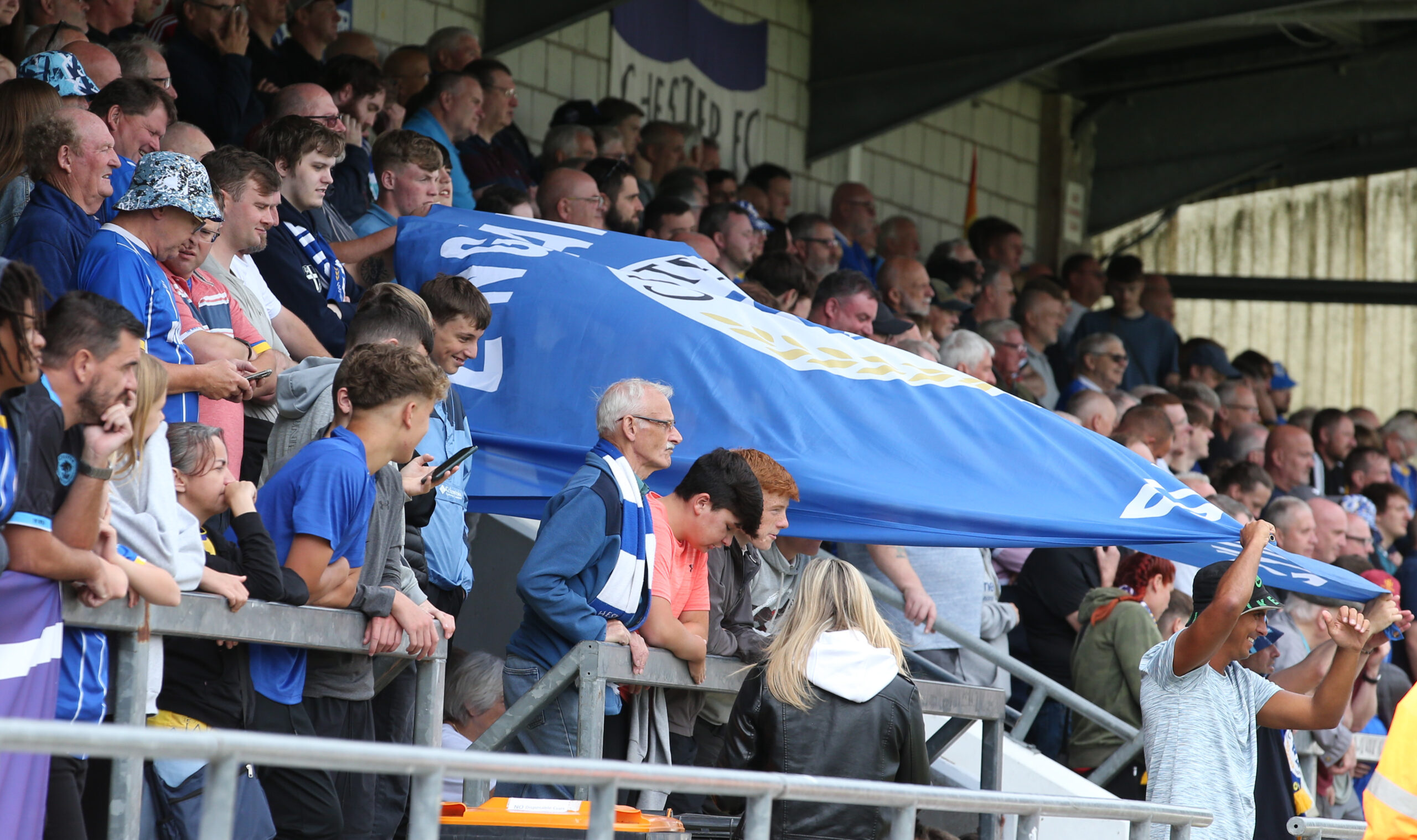 Turnstile entry changes at the Deva Stadium - Chester Football Club