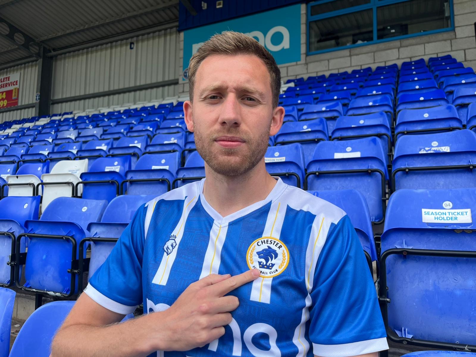 Welcome to Chester FC, James Jones! - Chester Football Club