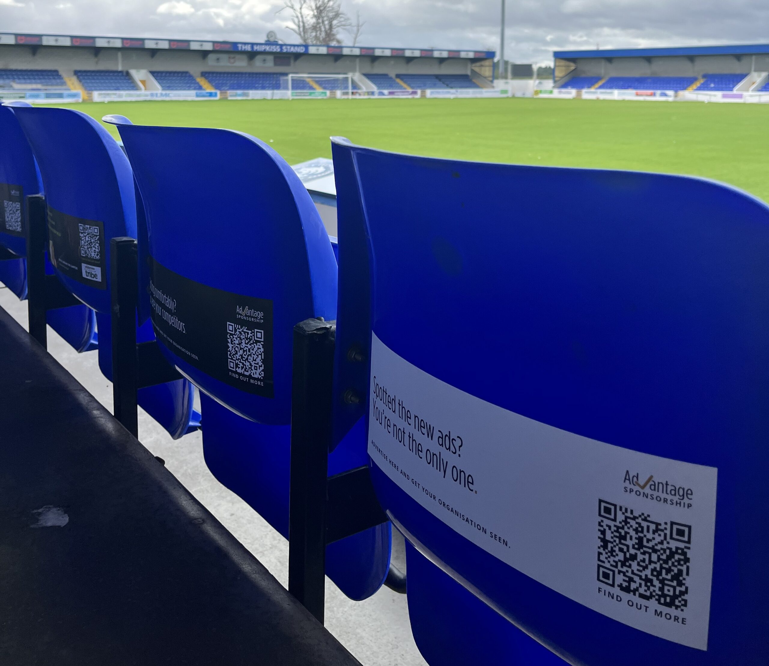 Secure Seat-Back Sponsorship at Chester FC! - Chester Football Club