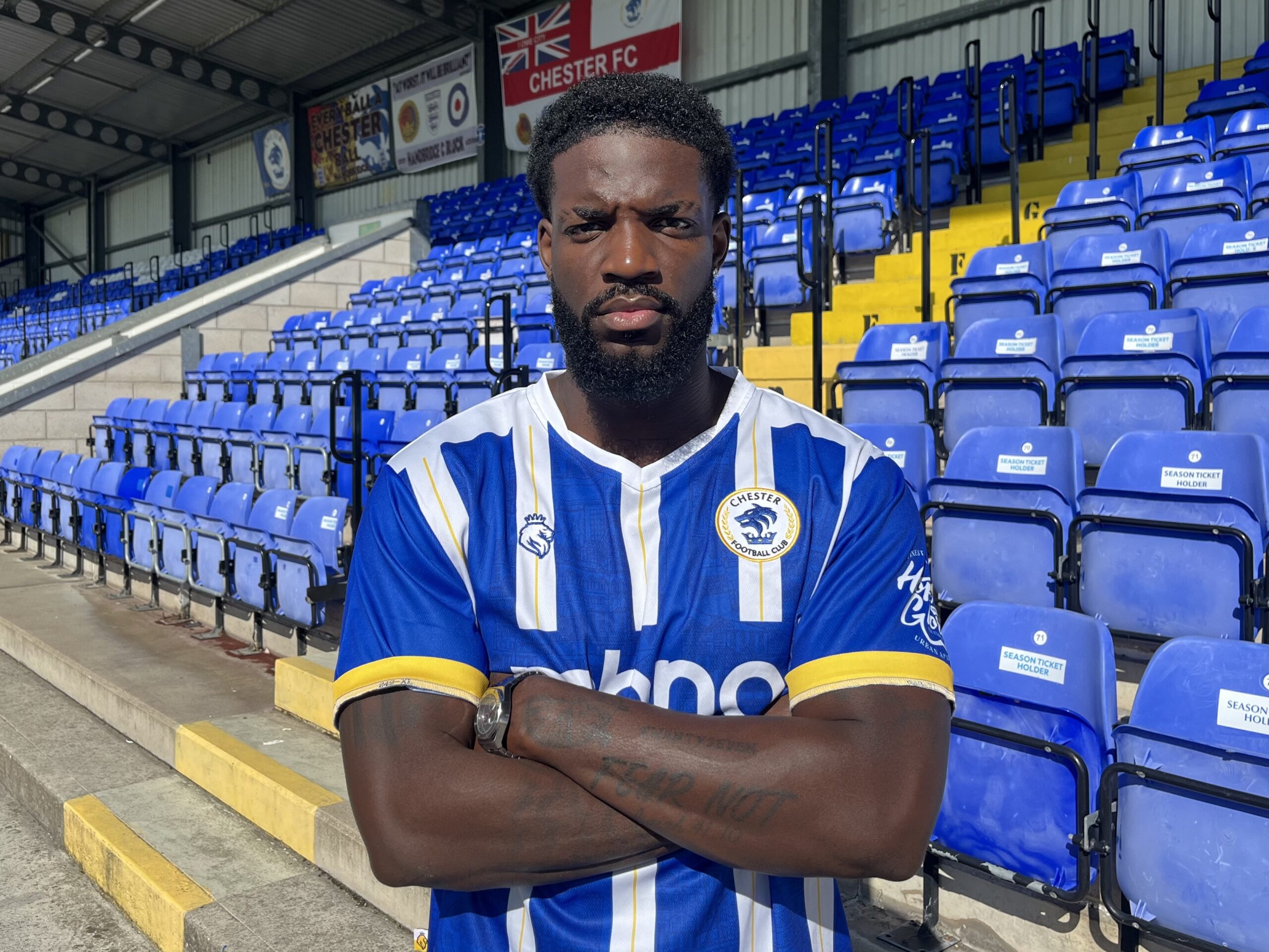 Welcome to Chester FC, Festus Arthur! - Chester Football Club