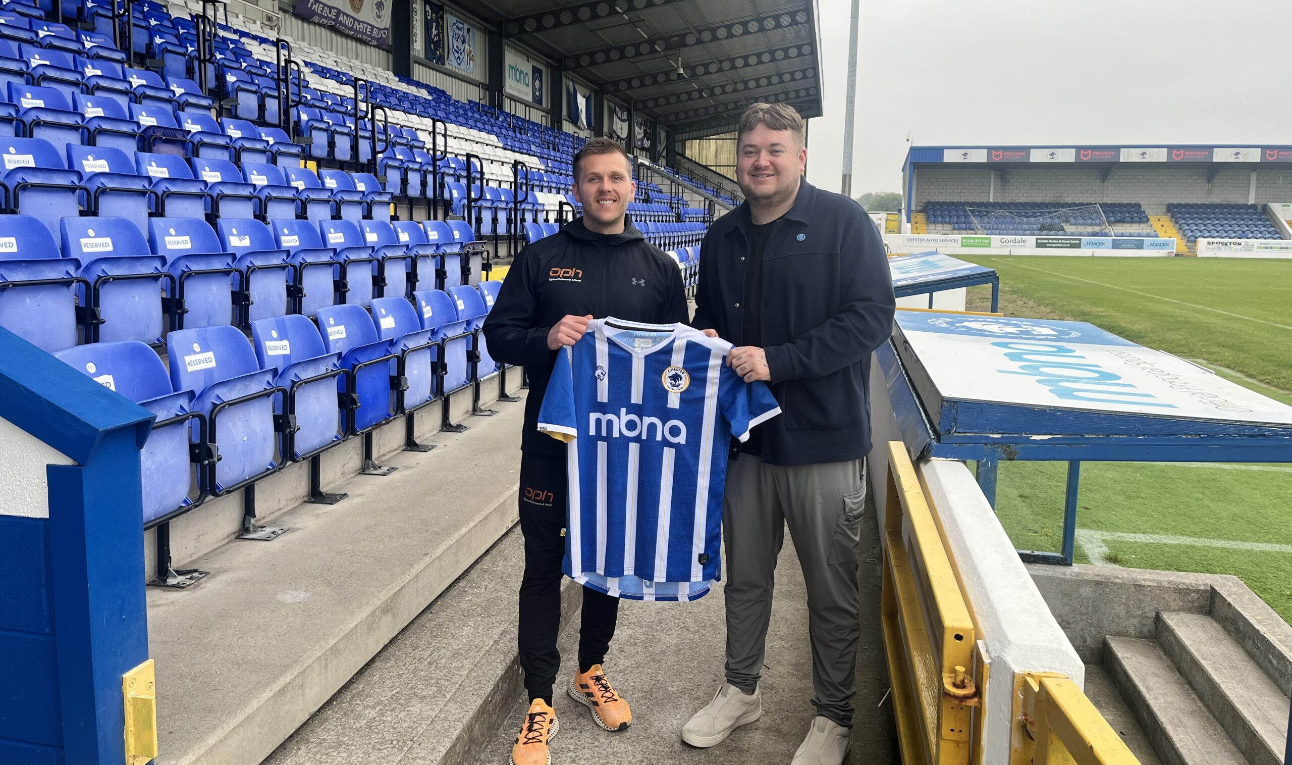 Chester FC Announces West Stand Gym Development in Partnership with OPH ...