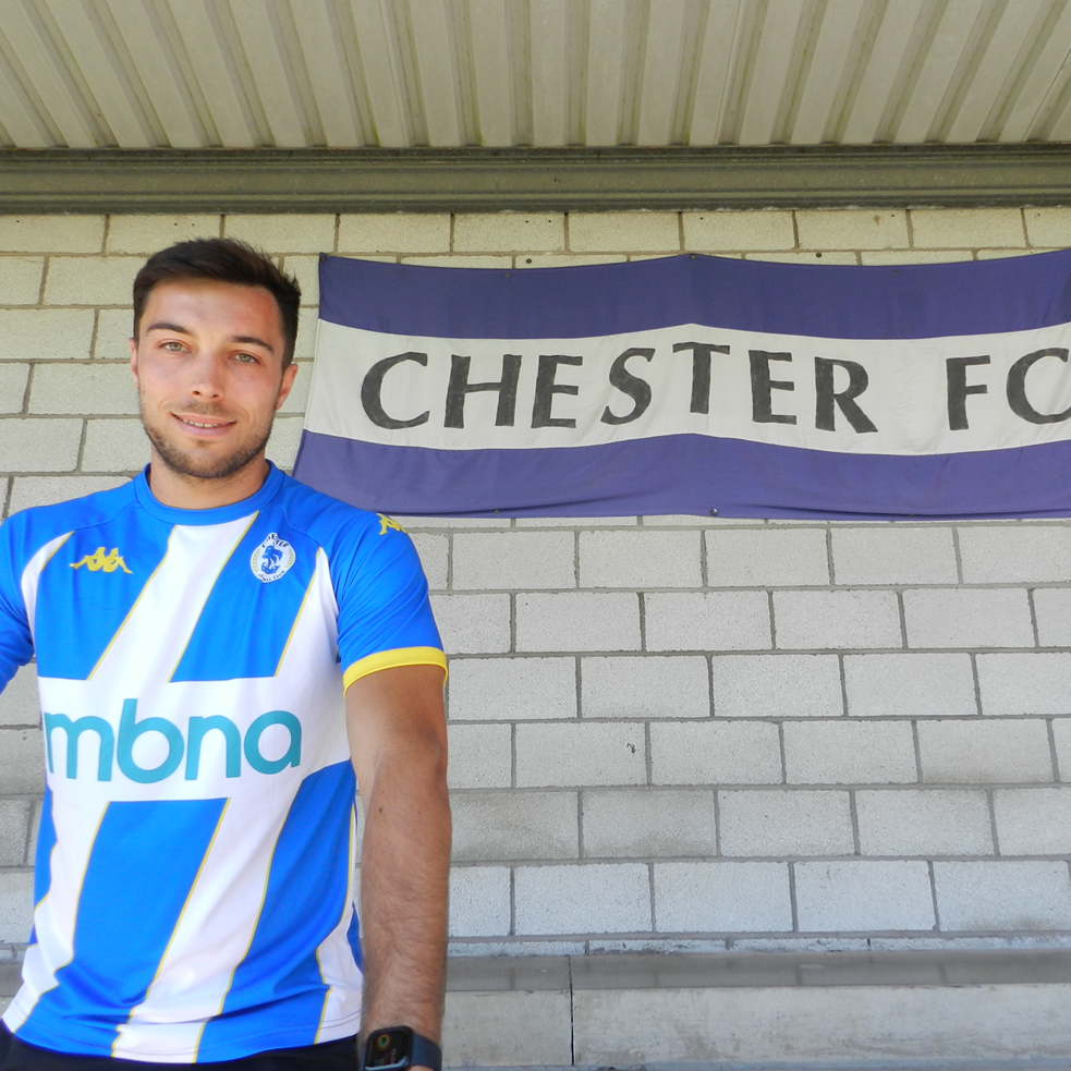 BREAKING | Midfielder Danny Devine joins the Blues! - Chester Football Club